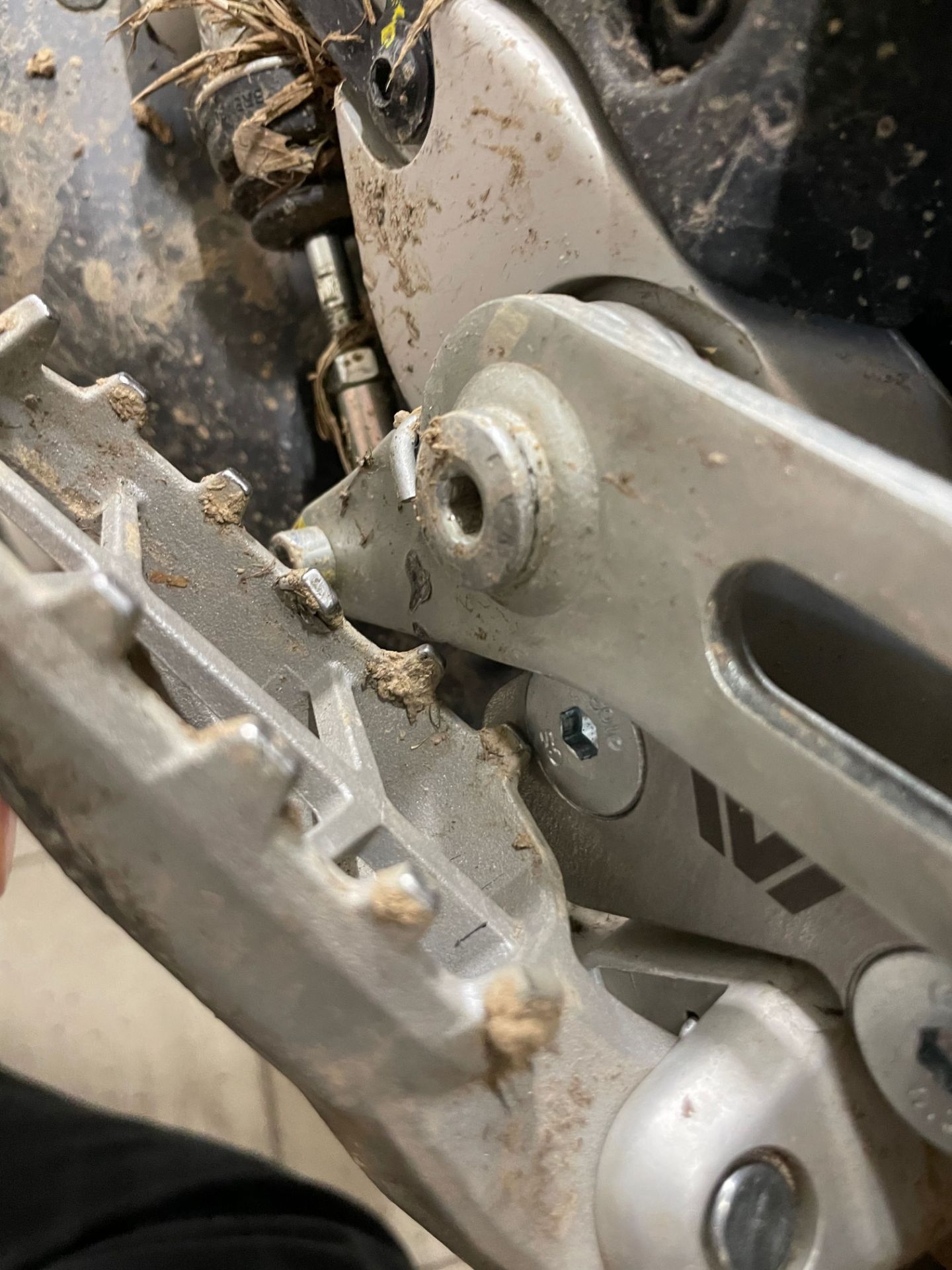 Muller Motorsport. Desert X Peg Stop Brake Lever Saver